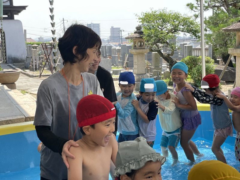 プール開き R7.6 | 明浄保育園